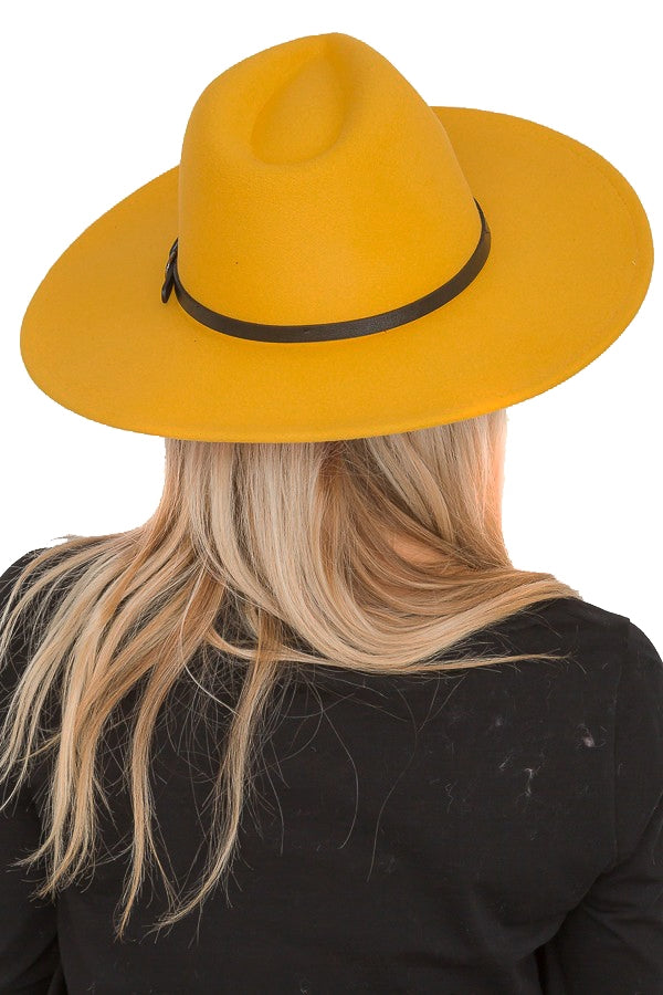 RED BOTTOM WIDE BRIM FEDORA – Laguerdashop.com